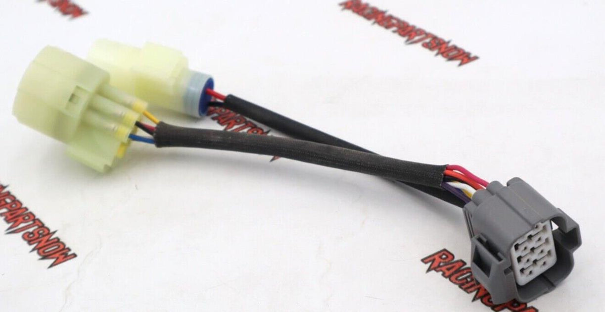 TRC Distributor Adapter Harness OBD0 to OBD2 8 Pin Honda Conversion Ju ...