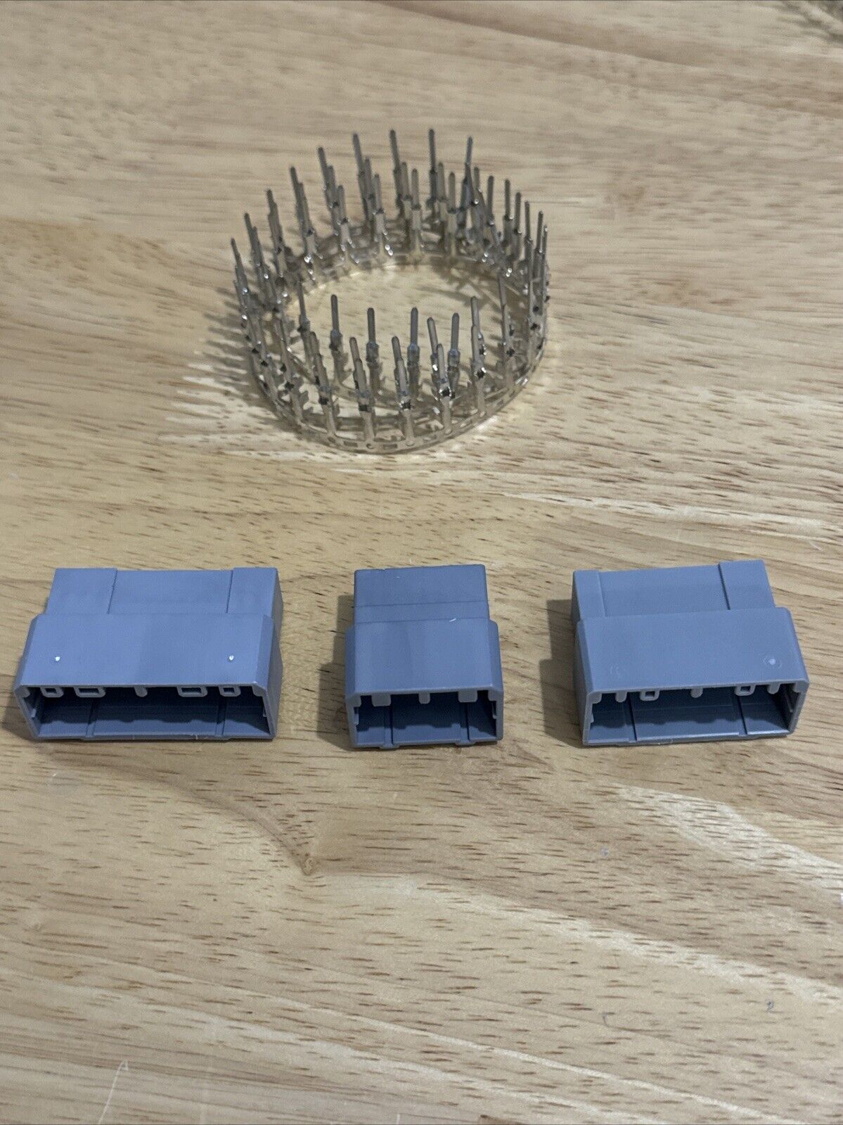 OBD1 ECU Header Connector Plugs Honda Female Side Custom Jumpers W/ Pi ...