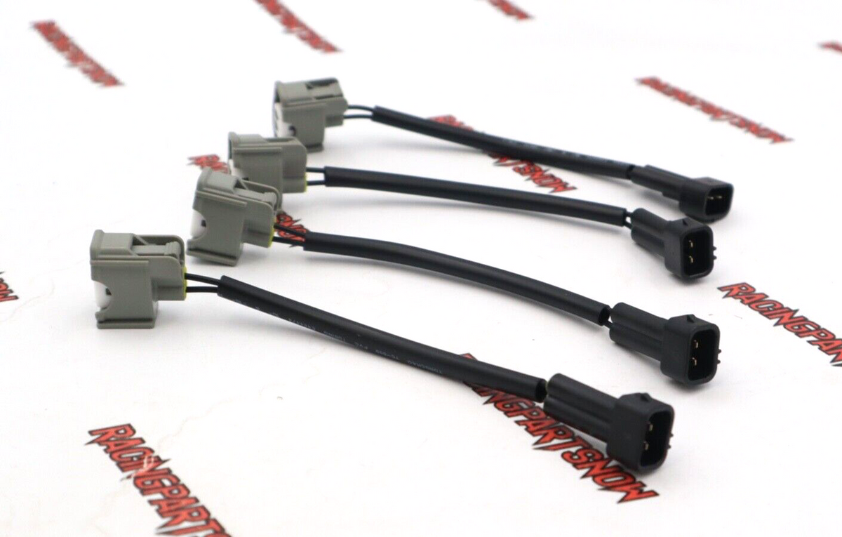 Honda Civic Acura RSX K20 K24 R18 RDX 410cc Denso Fuel Injectors clips ...