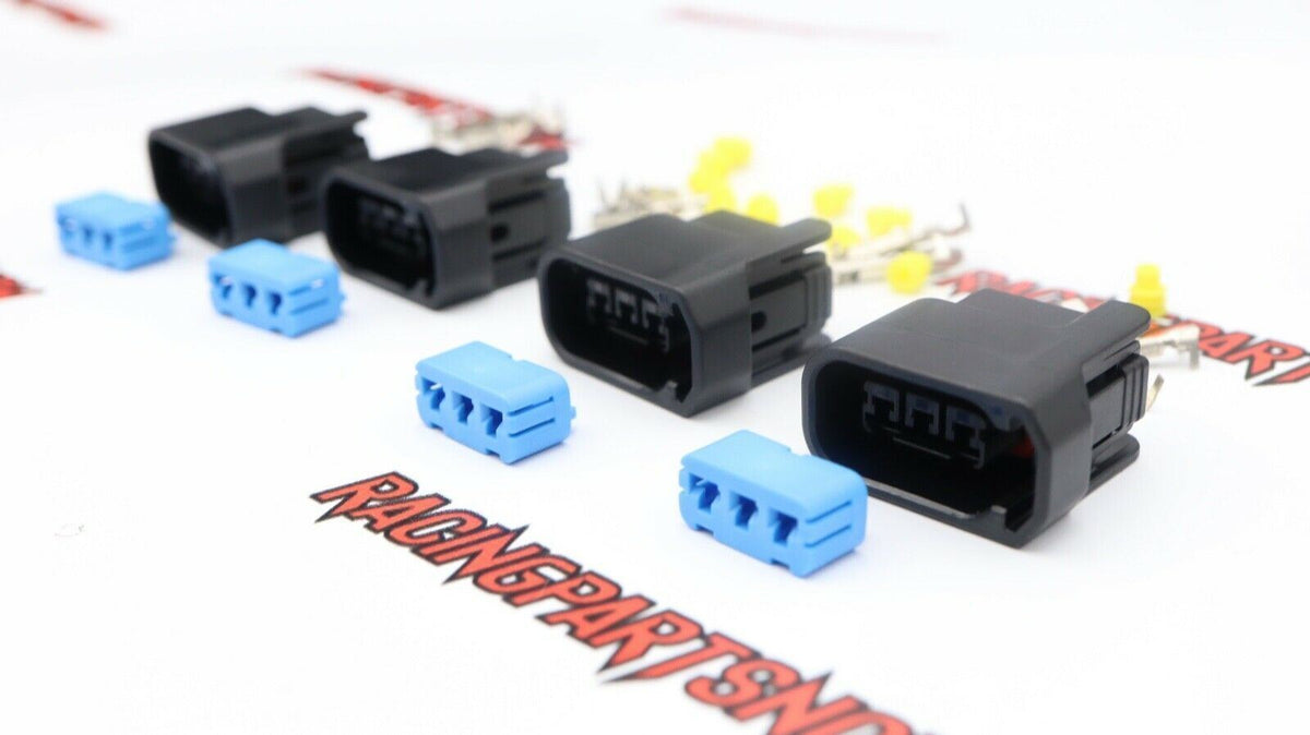 4x TRC K-Series K20 K24 3-Pin Ignition Coil Pack Connector Plug Housin ...