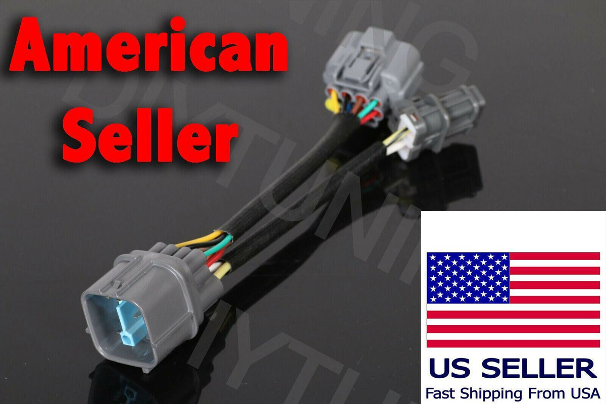 TRC JDM PLUG N PLAY DISTRIBUTOR HARNESS OBD2 TO OBD1 DIZZY HONDA ACURA ...