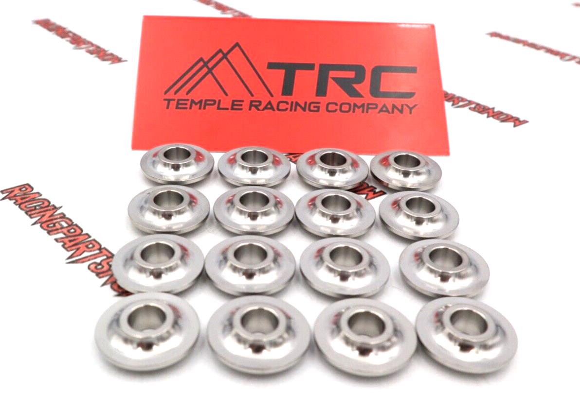 TRC TI TITANIUM VALVE RETAINERS Set for Mitsubishi EVO 4G63 (SET OF 16 ...